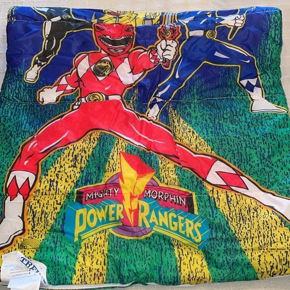 Power Ranger | Other | Vintage Power Rangers Sleeping Bag With Duffle ...